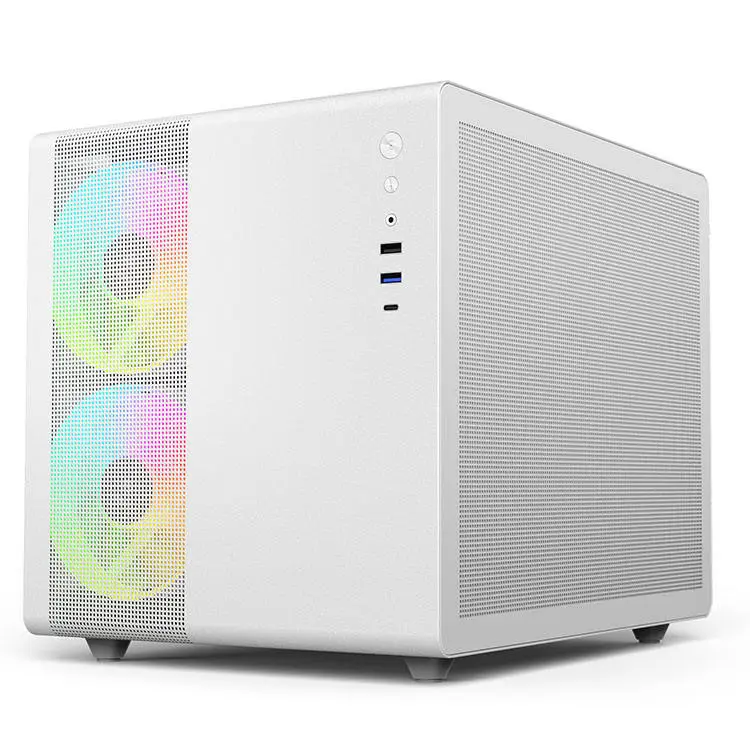 YGT V300 (White) Mini Dual-Chamber mATX/ITX - WIND NET Computers