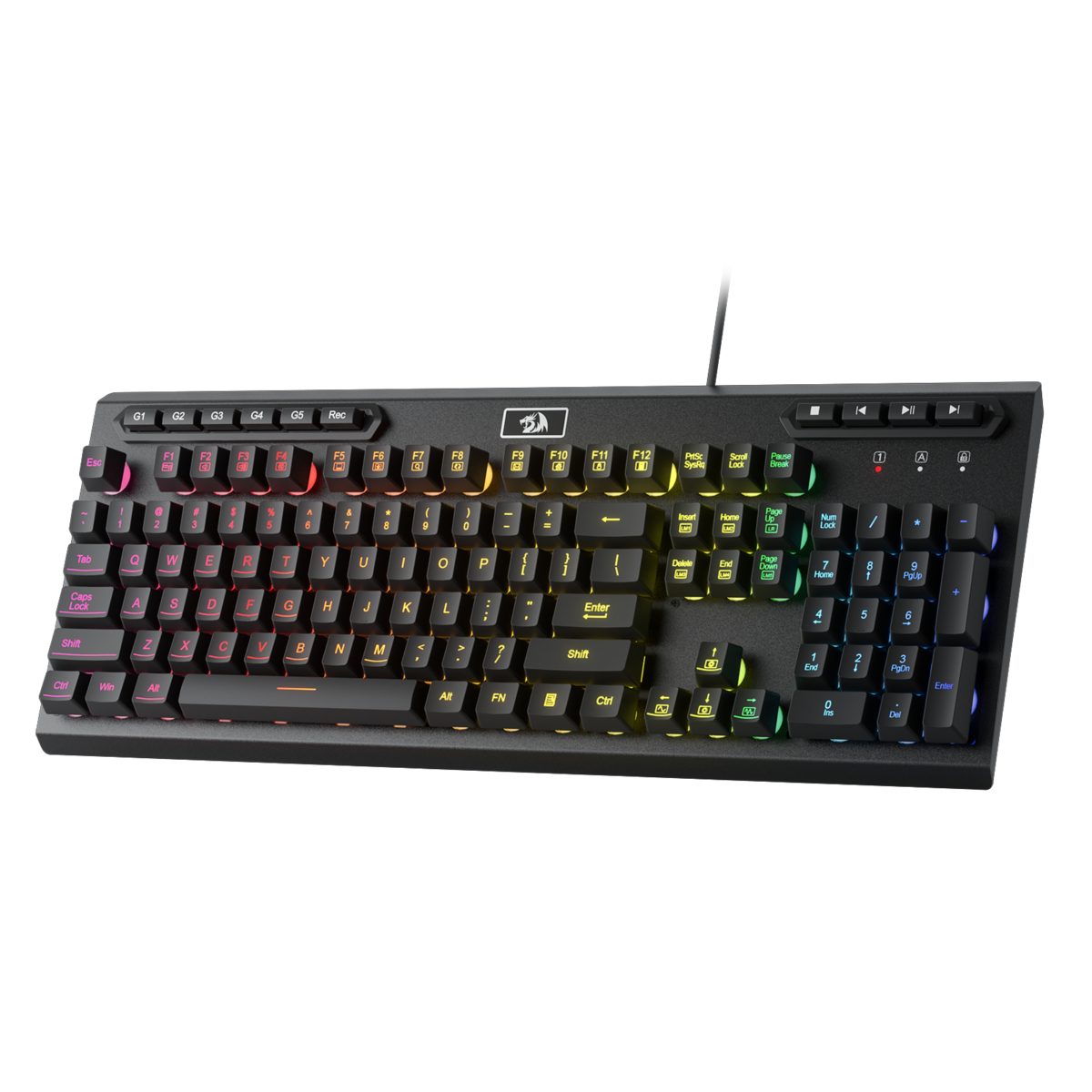 Redragon Aditya K513 RGB Macro Membrane Gaming Keyboard - WIND NET ...