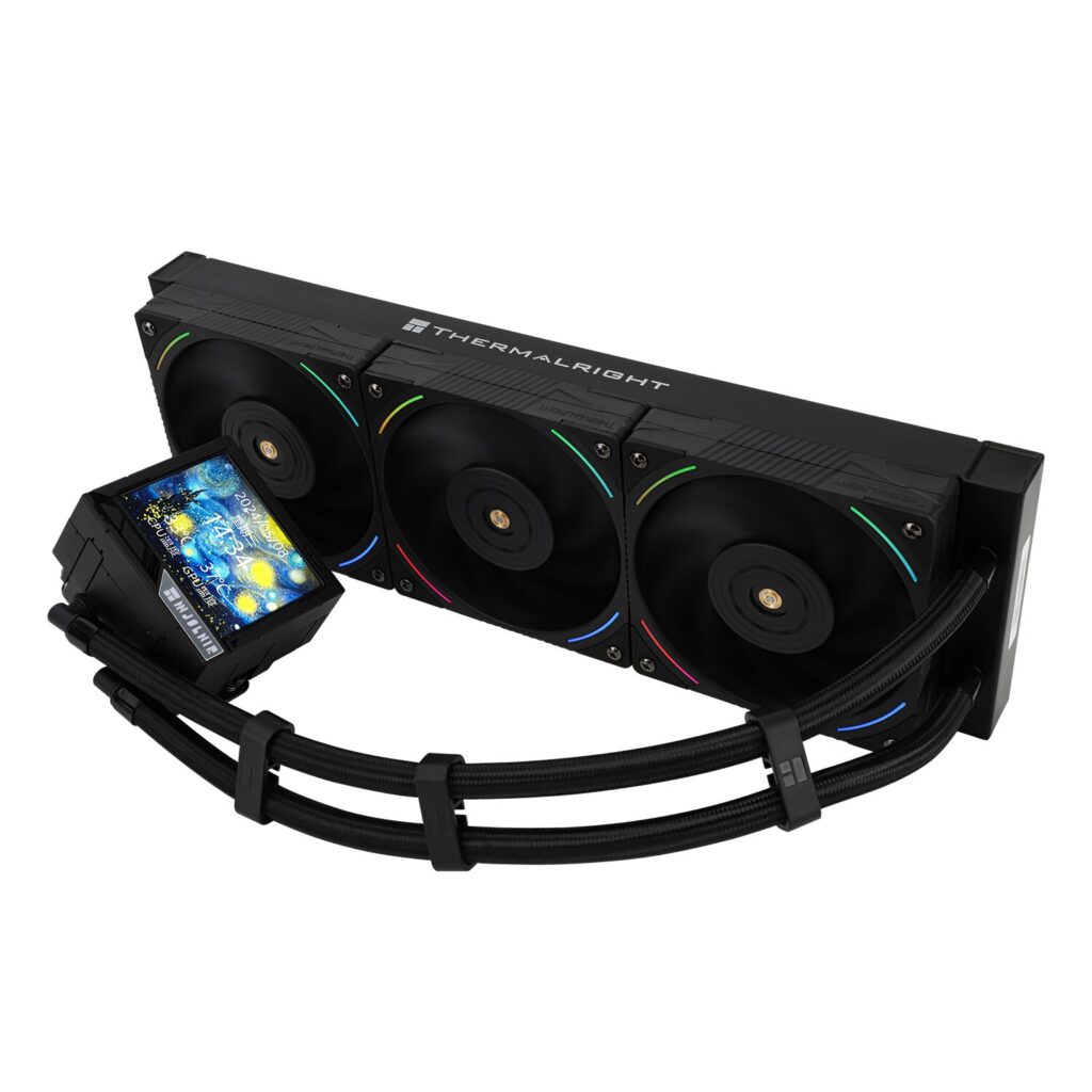 Thermalright Mjolnir Vision 360 LCD AIO ARGB (Black/White) with Digital ...